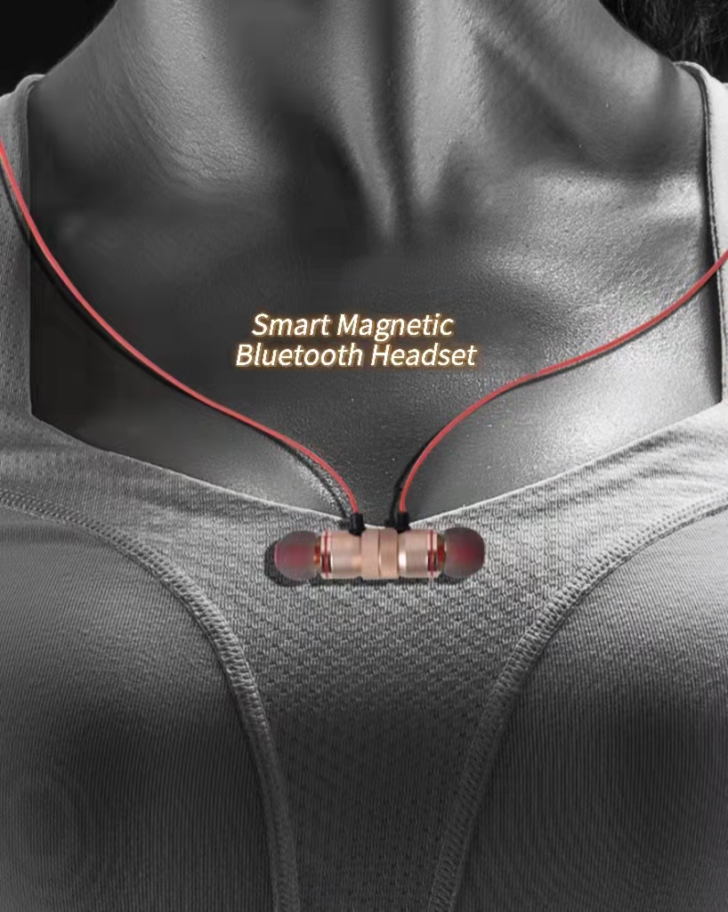 Magnetic bluetooth sports headset,Headset/Audio